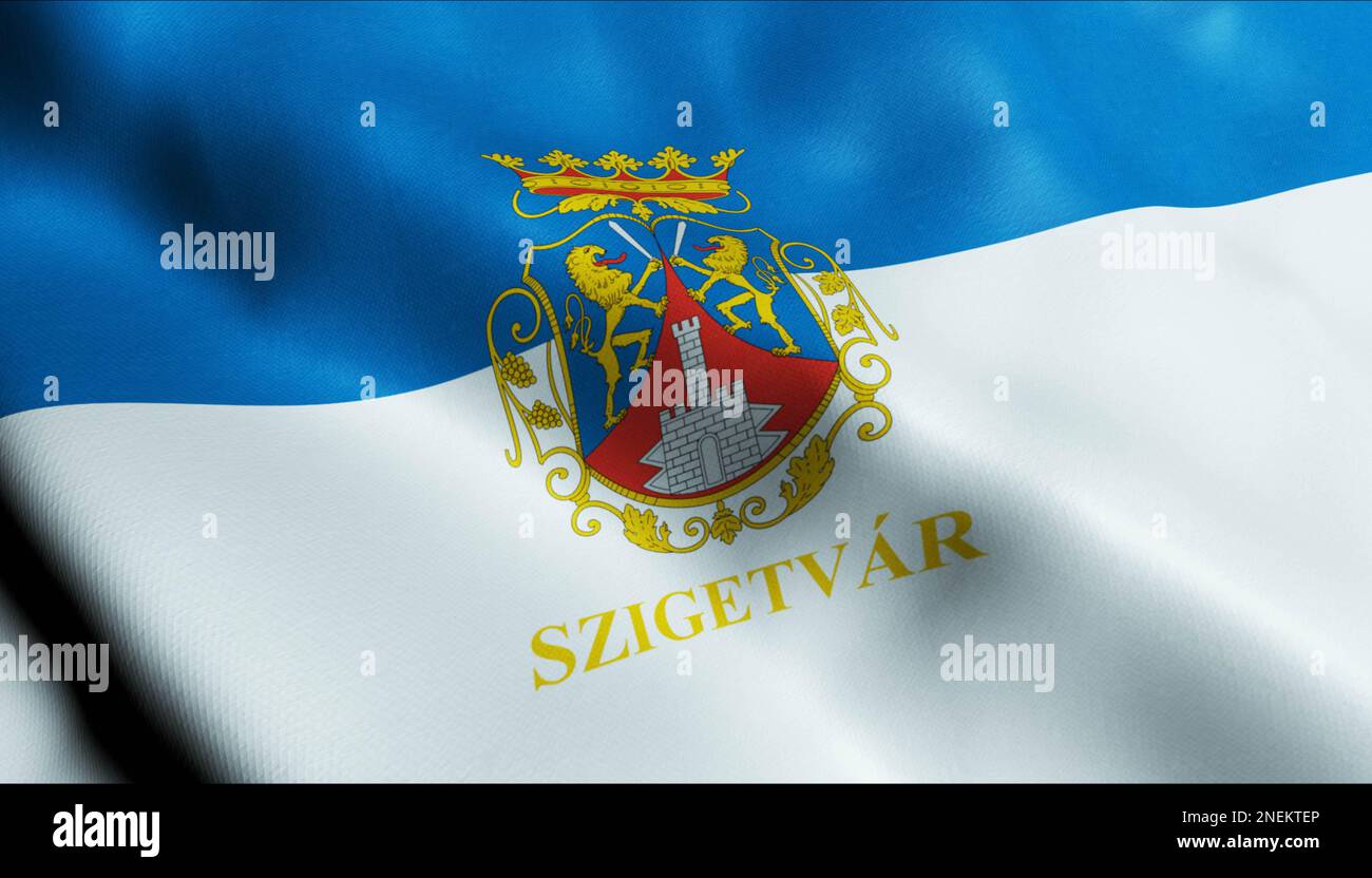 Flying abstract flag hungary hi-res stock photography and images - Alamy