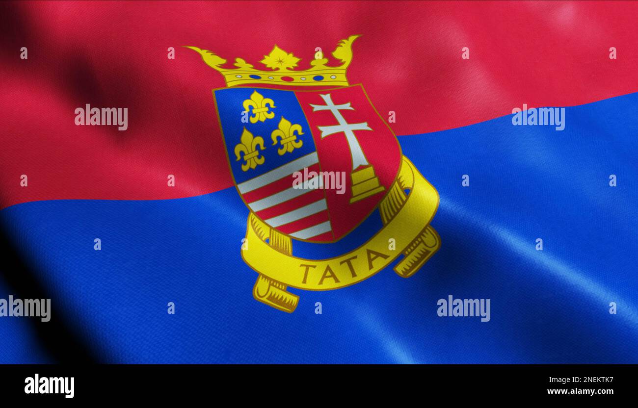 Flying abstract flag hungary hi-res stock photography and images - Alamy