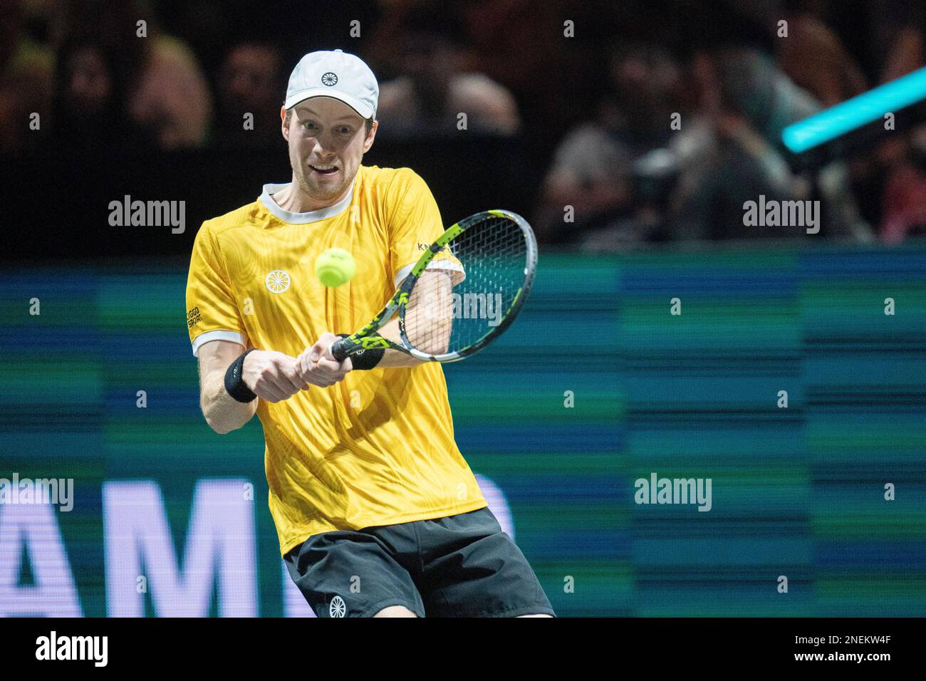 ROTTERDAM, THE NETHERLANDS - FEBRUARY 15 : Tim van Rijthoven of The ...