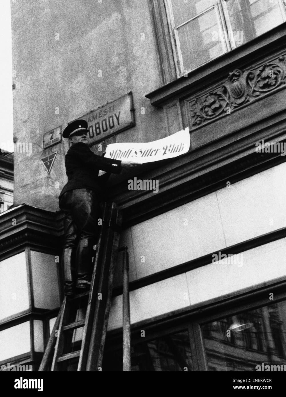 The Square of Liberty is renamed the Adolf Hitler Square to remind the ...