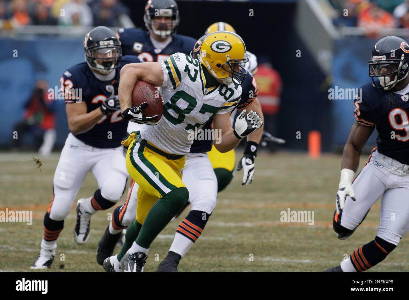 Green Bay Packers wide receiver Jordy Nelson (87) runs against Chicago ...