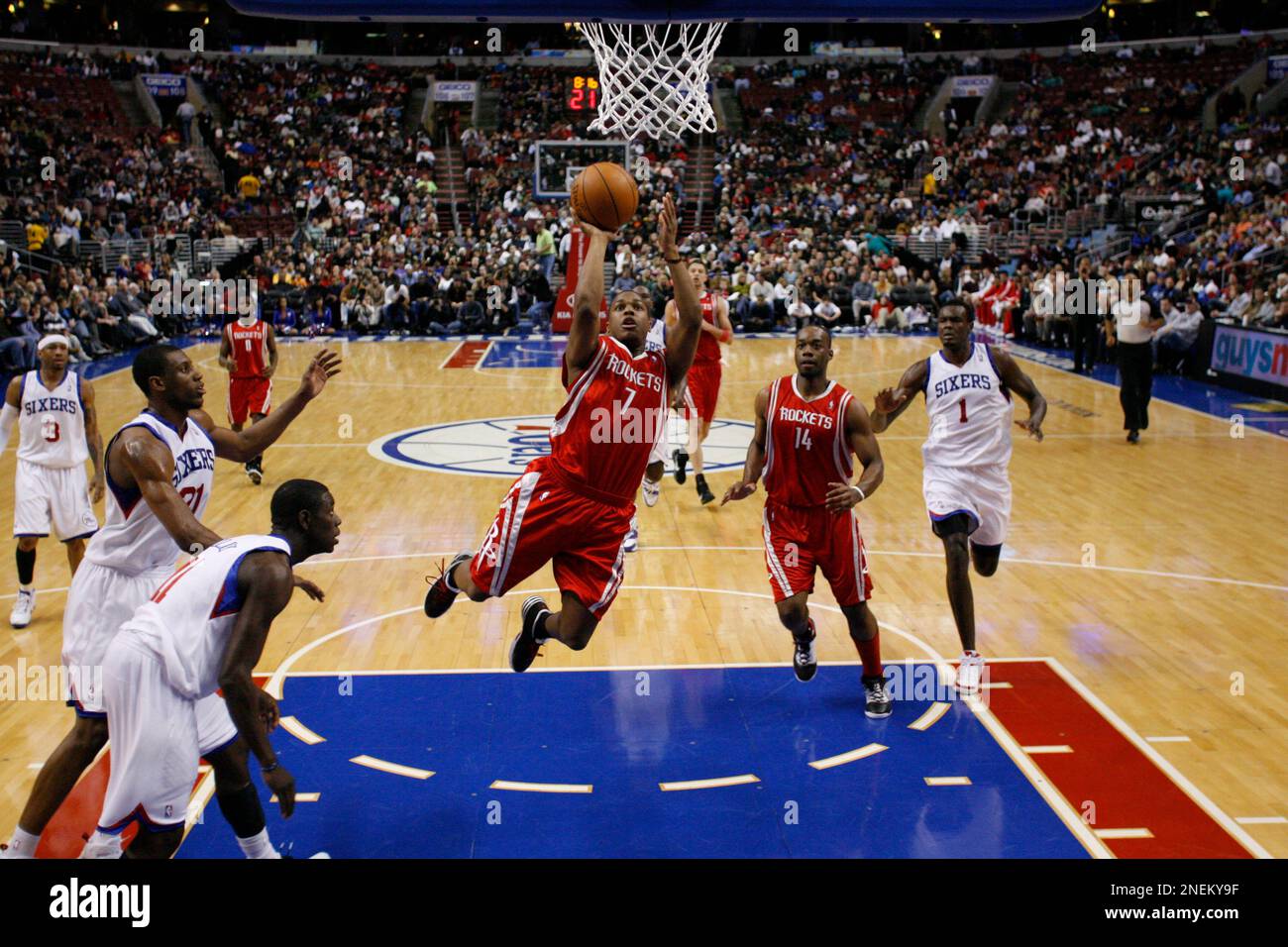 Houston Rockets' Kyle Lowry during an NBA basketball game against the ...