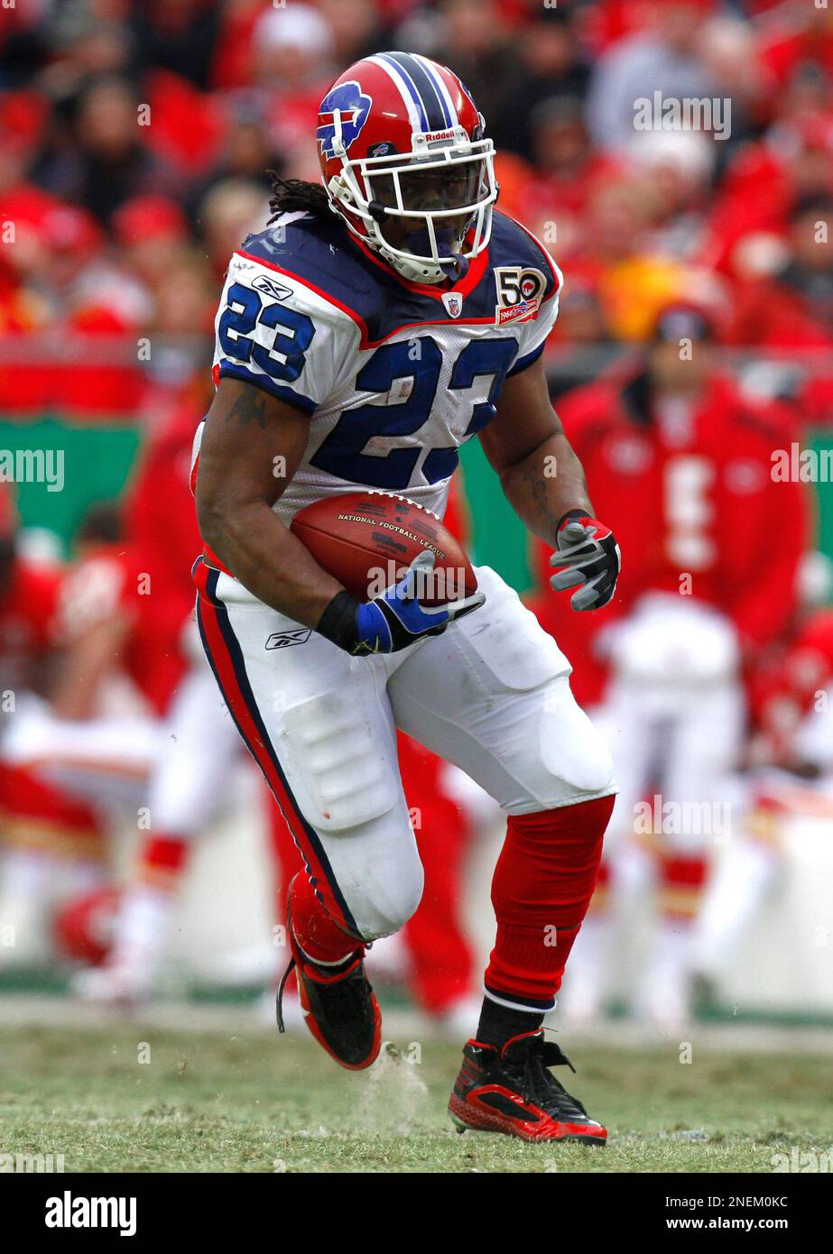 Buffalo Bills running back Marshawn Lynch during an NFL football game ...