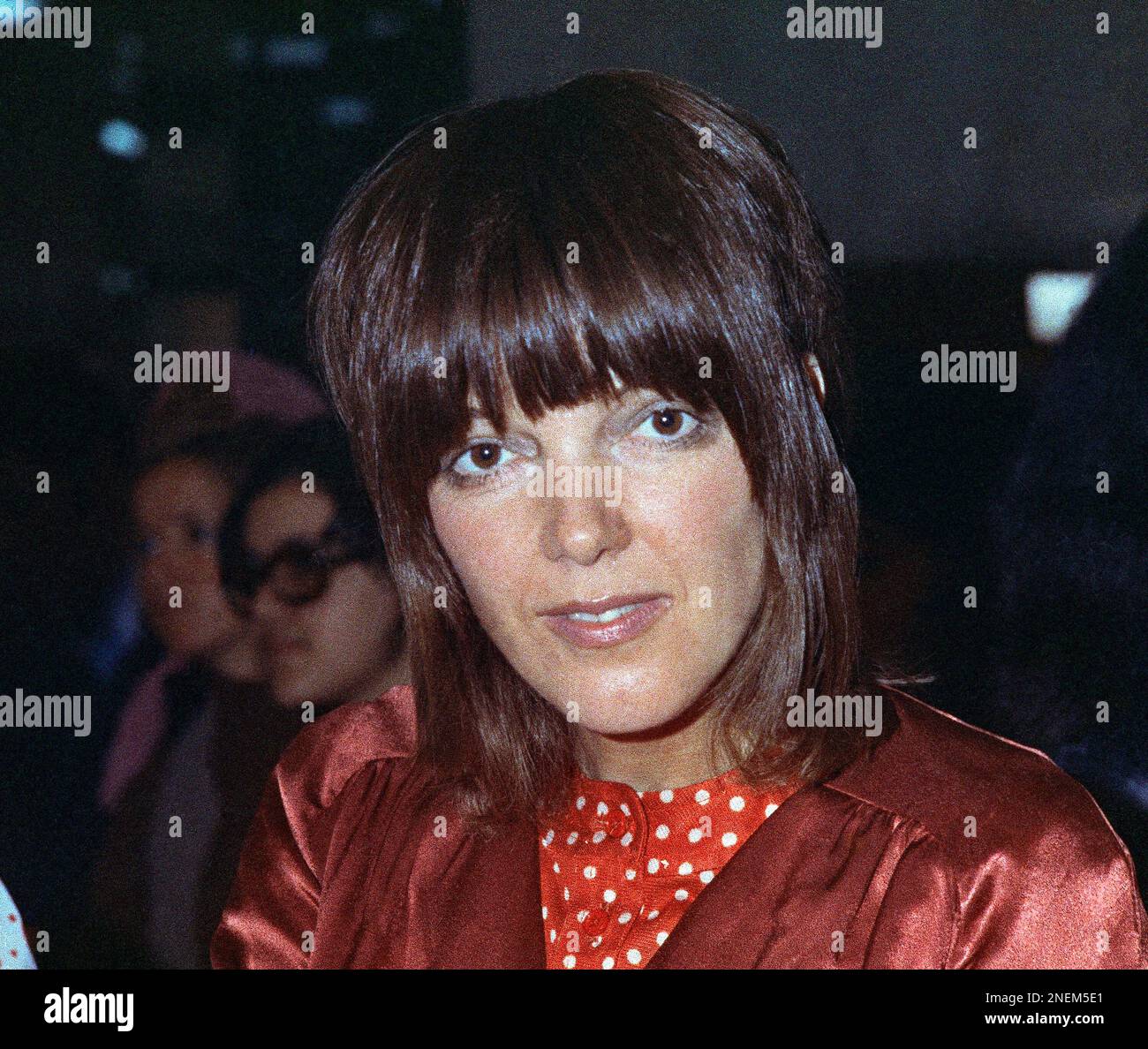 Mary Quant, British fashion designer, is shown in 1970. (AP Photo Stock ...
