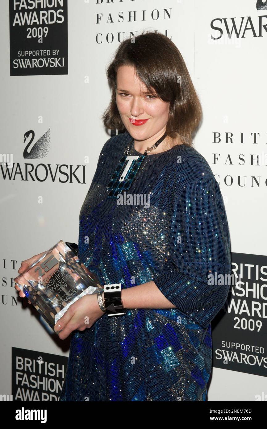 British designer Holly Fulton is awarded the Swarovski Emerging Talent ...