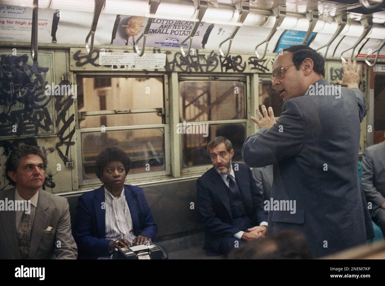 Judge Stephen Crane, right, gestures while addressing jurors in the ...