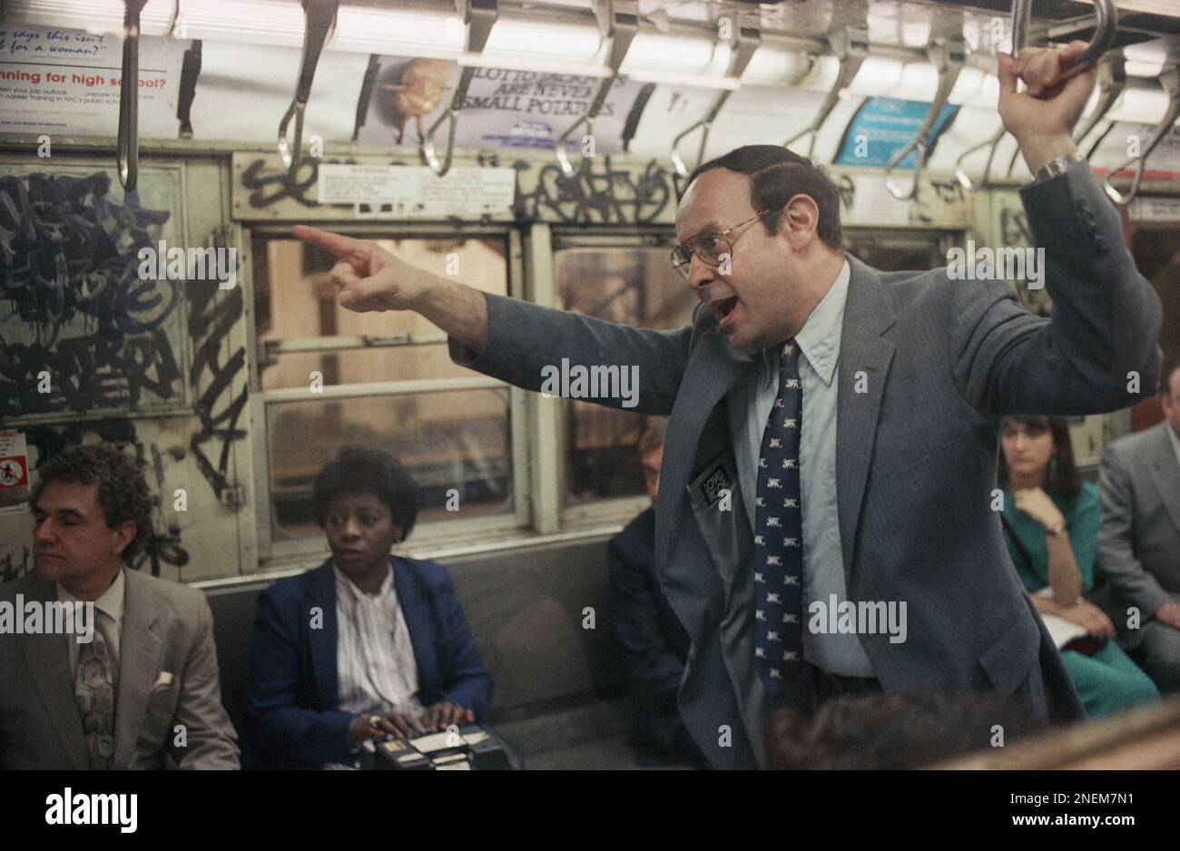 Judge Stephen Crane, right, gestures as he addresses jurors in the ...