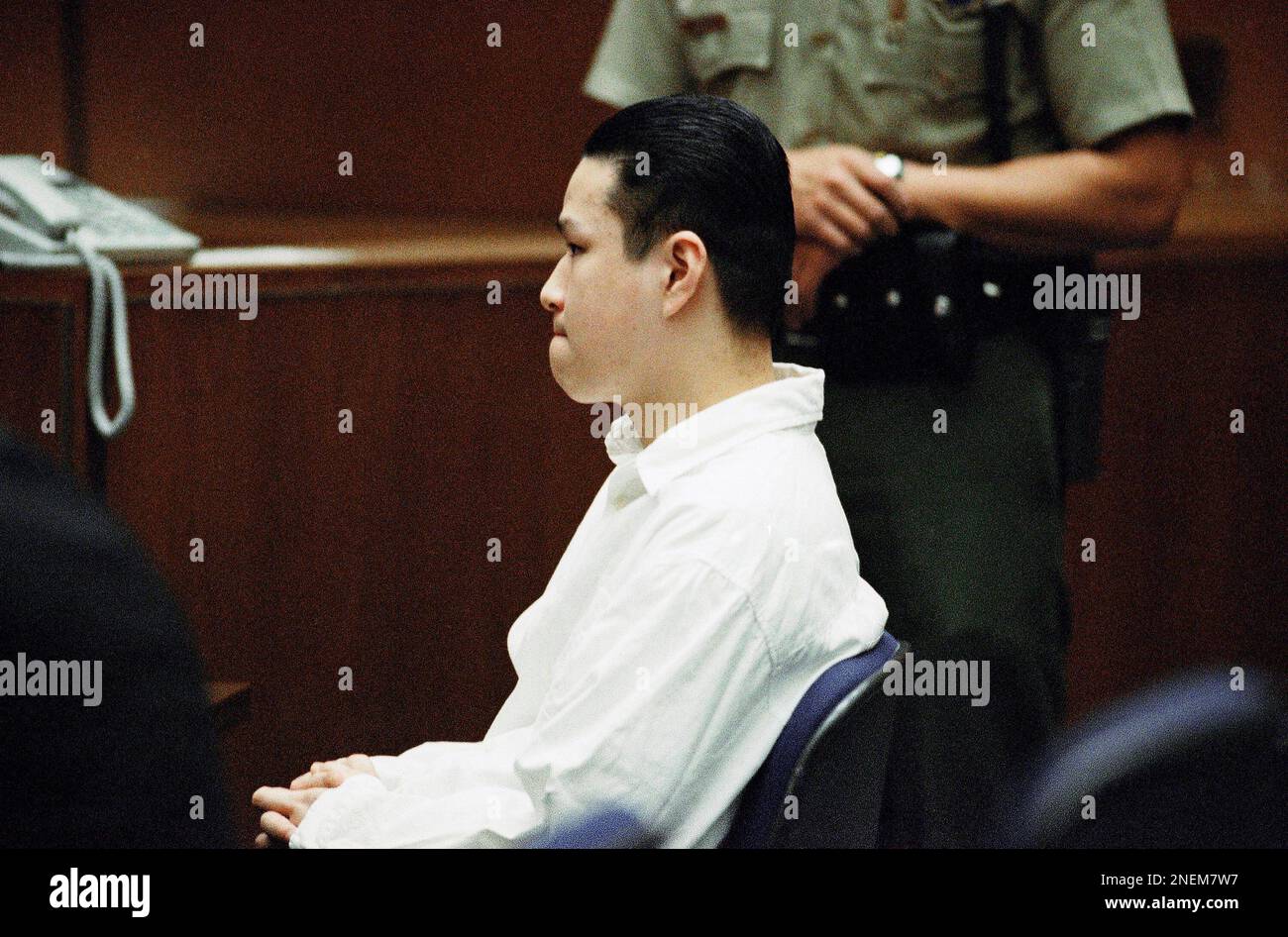 Jason Chan, 20, an alleged member of the Oriental Lazyboys, a Chinatown ...