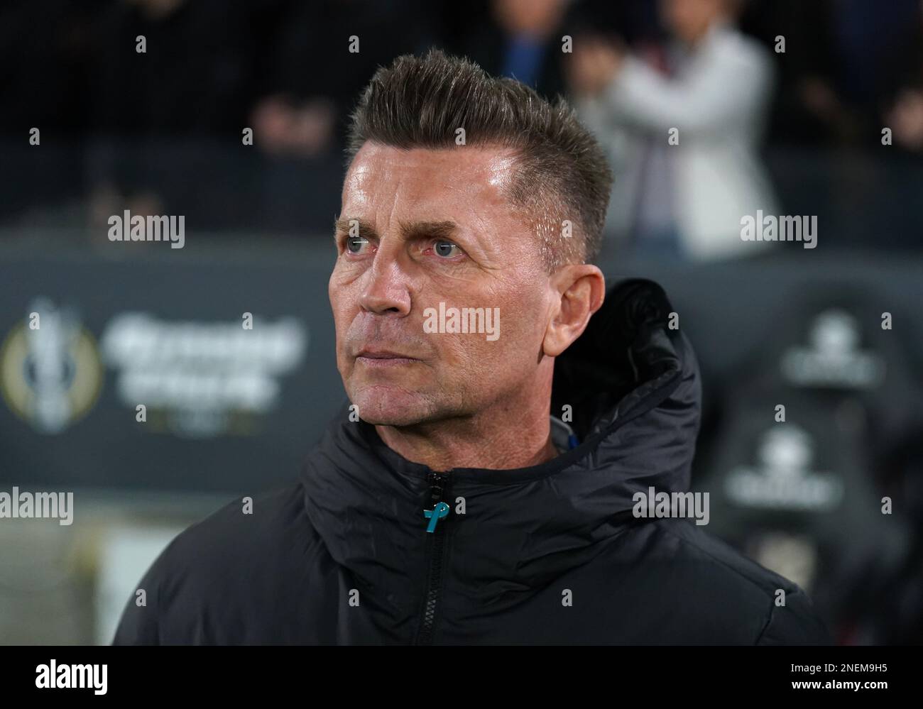 Korea Republic manager Colin Bell before the Arnold Clark Cup match at ...