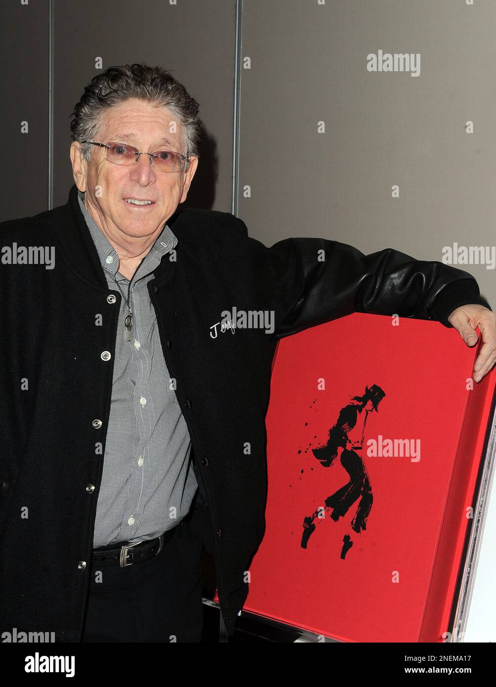 Jerry Greenberg arrives to the unveiling of The Official Michael Jackson Opus presented by Opus ...