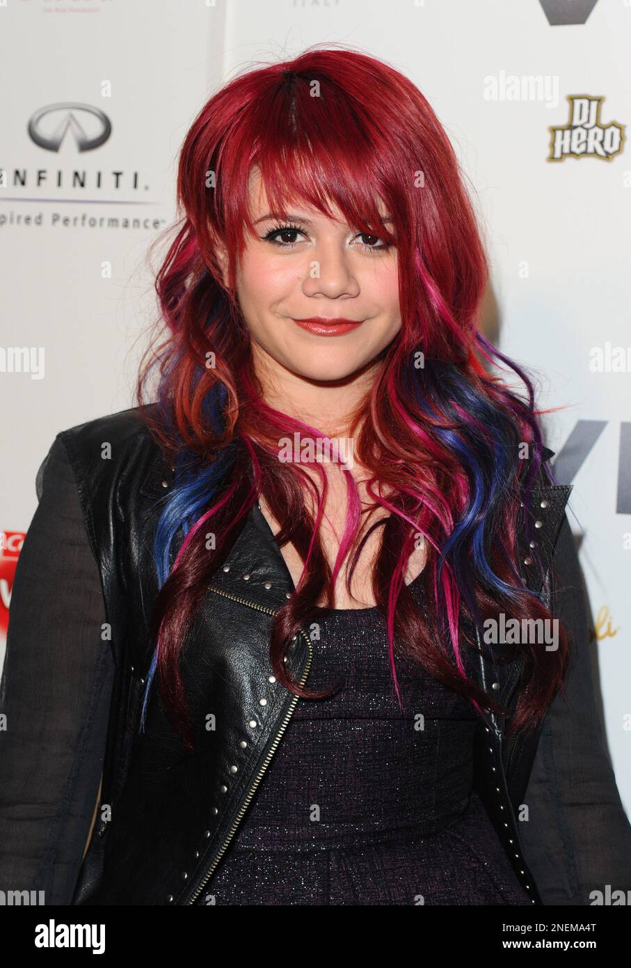 Singer Allison Iraheta attends the launch party for Vevo, a premium ...