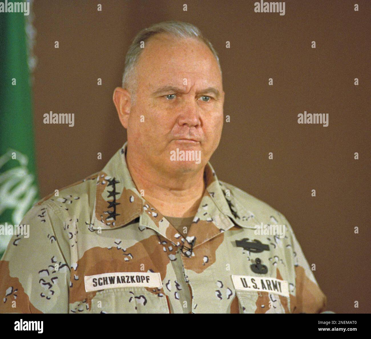 U.S. Army Gen. Norman Schwarzkopf, commander of U.S. troops in ...