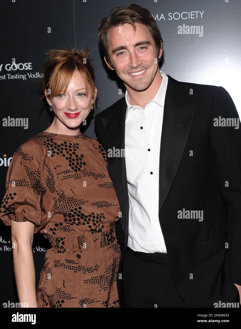 Actress Judy Greer and actor Lee Pace attend a special screening of 'A ...