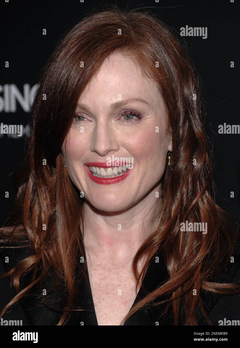 Actress Julianne Moore attends a special screening of 'A Single Man ...