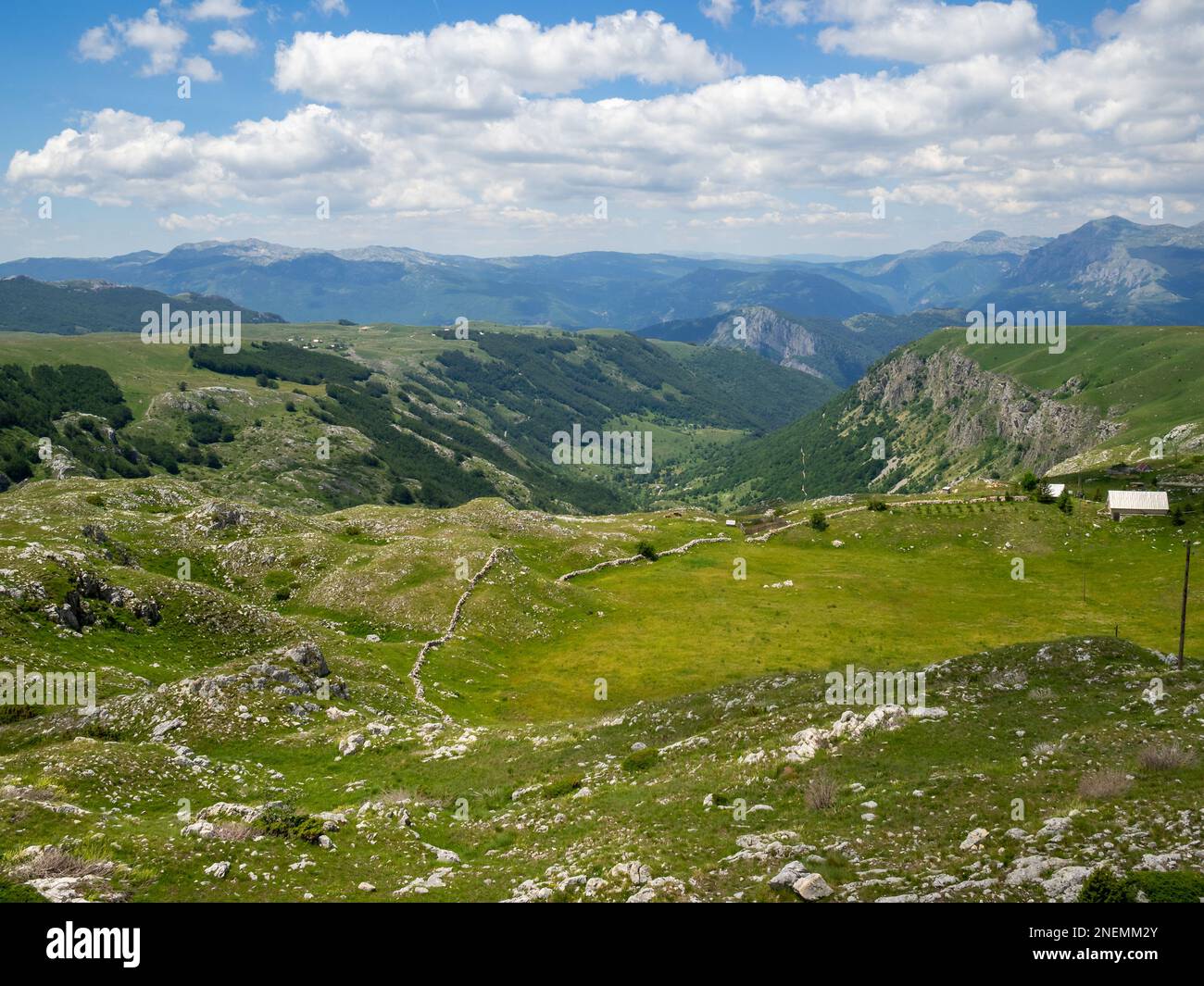 Mountain landscape durmitor national hi-res stock photography and ...