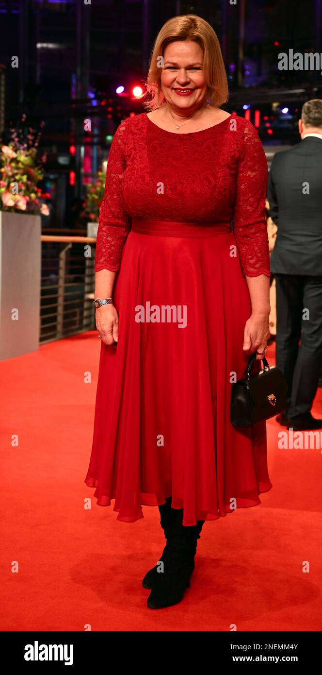 Berlin, Germany. 16th Feb, 2023. Nancy Faeser (SPD), Federal Minister ...