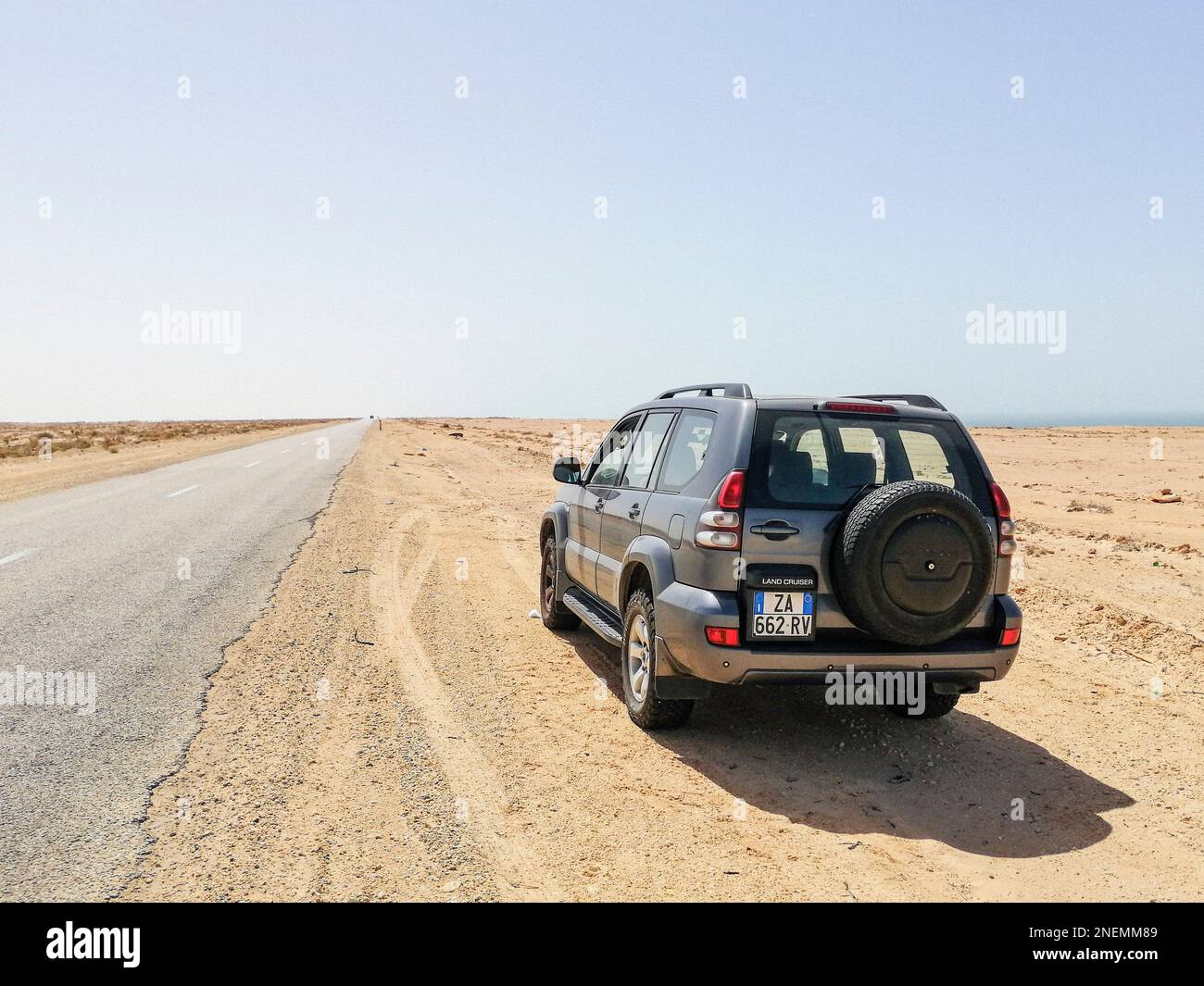 Morocco, Western Sahara, surroundings of Guerguerat Stock Photo - Alamy