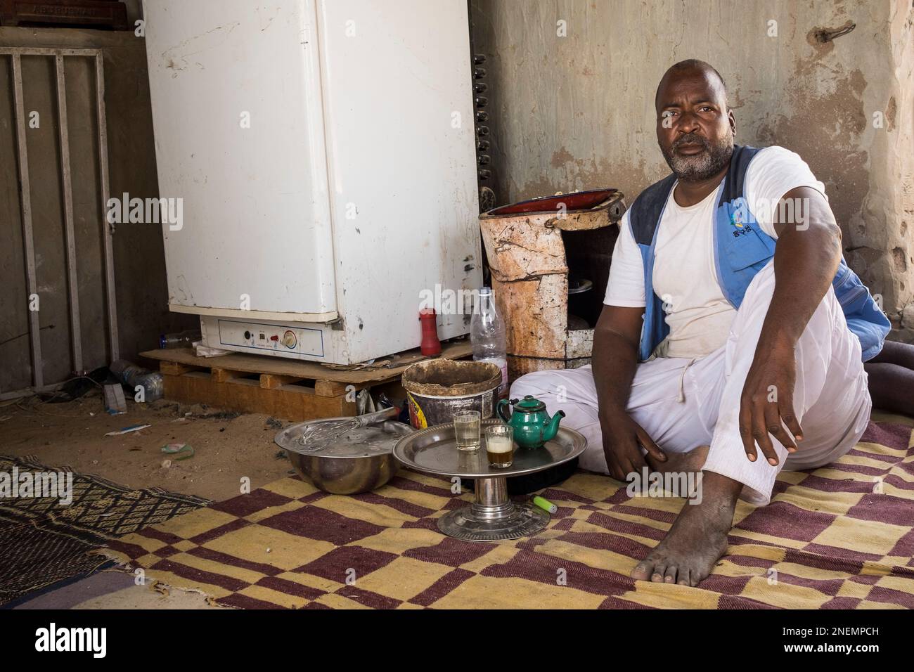 Mauritania, Inal, daily life Stock Photo - Alamy