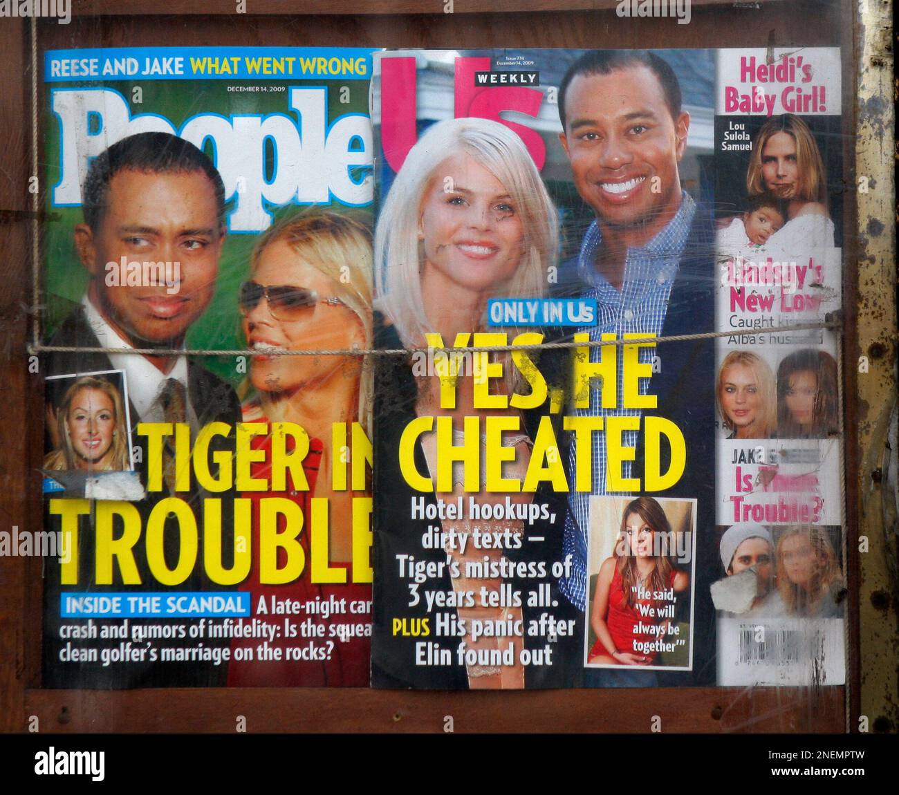 Tiger Woods Affair List