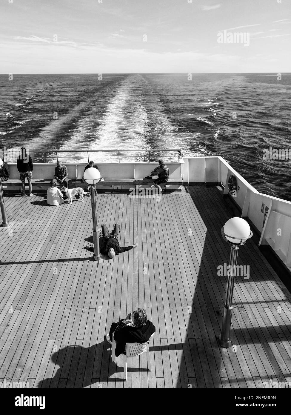 Migrants boat mediterranean Black and White Stock Photos & Images - Alamy