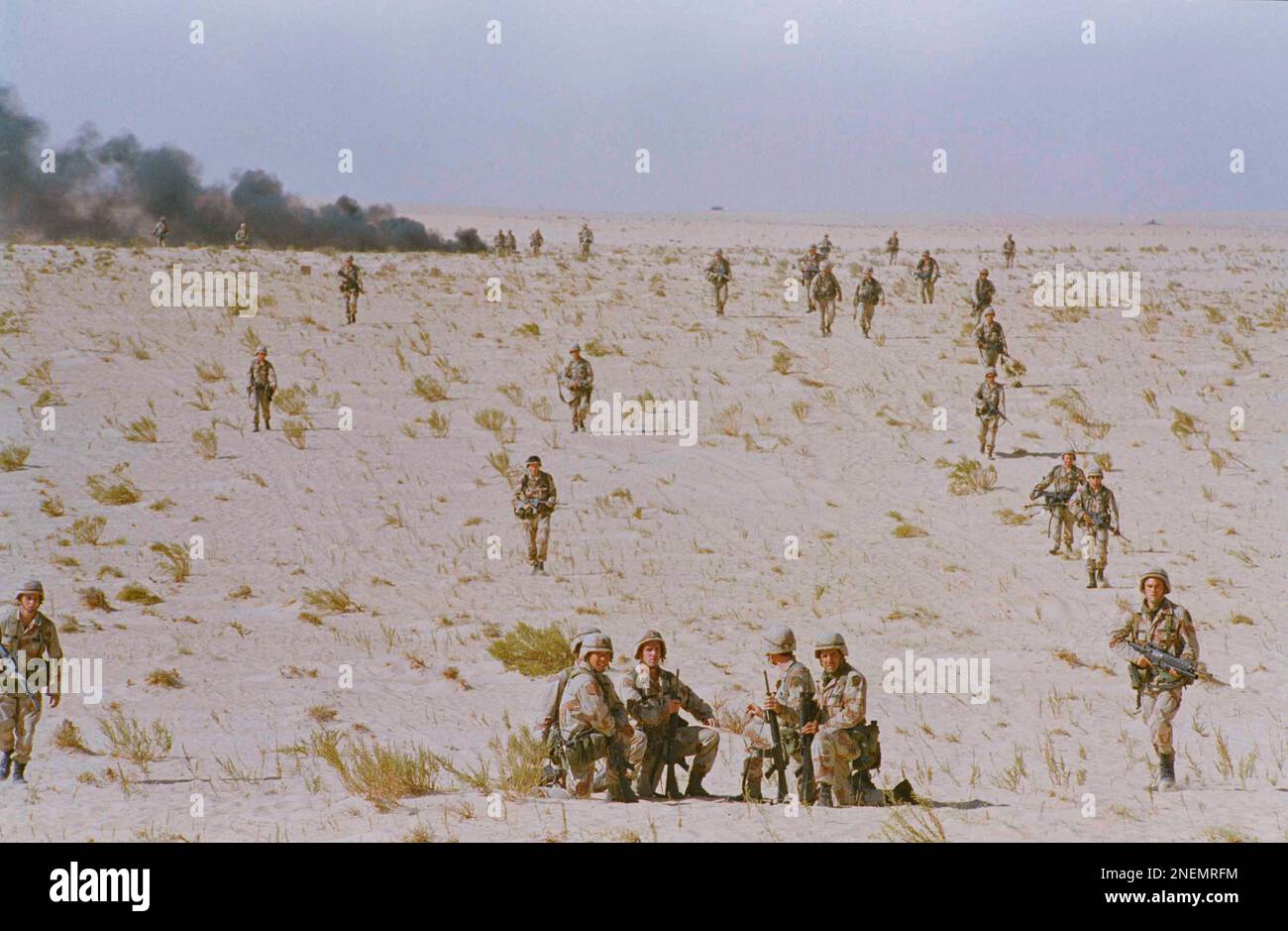 Members of the 2nd Battalion of the 505th Paratroop Infantry Regiment ...