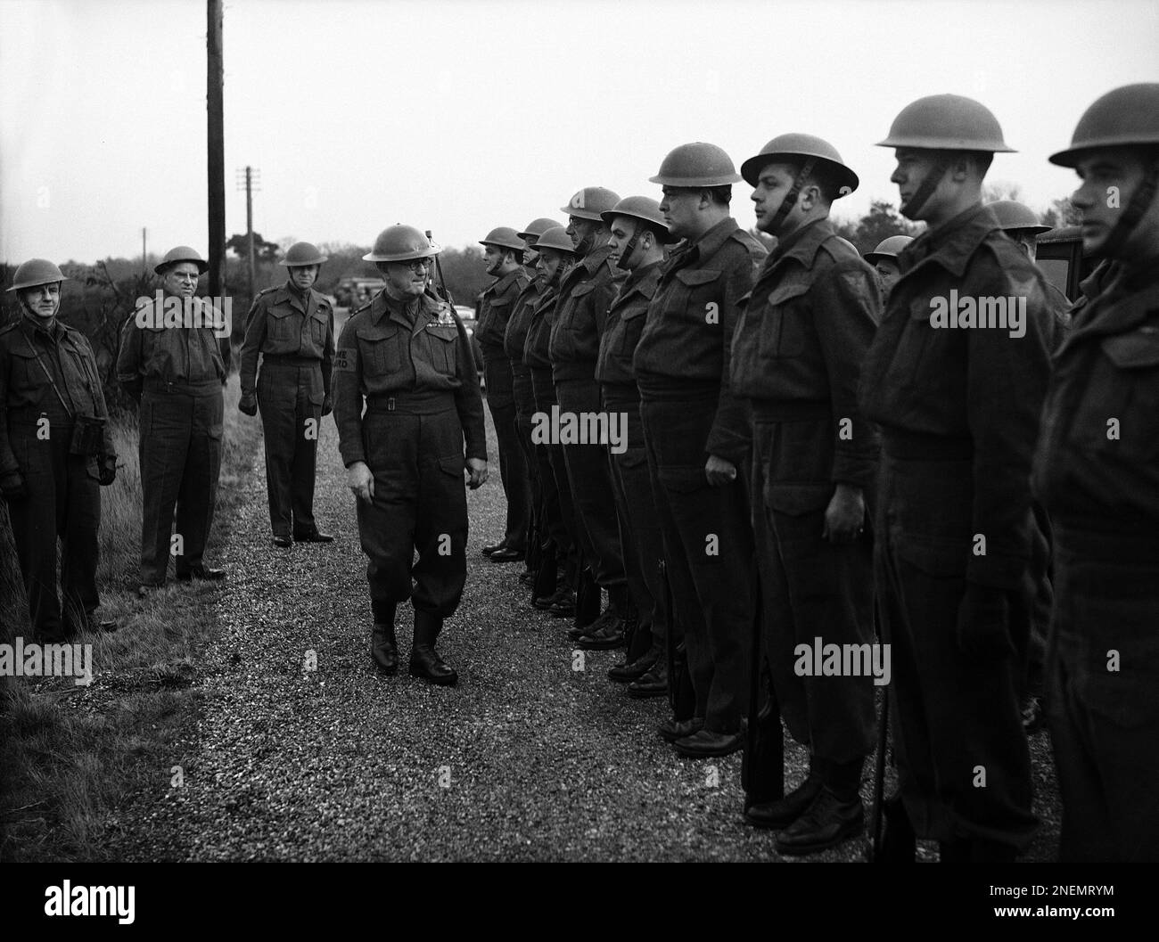 The first American home guard unit to be formed in Britain are ...