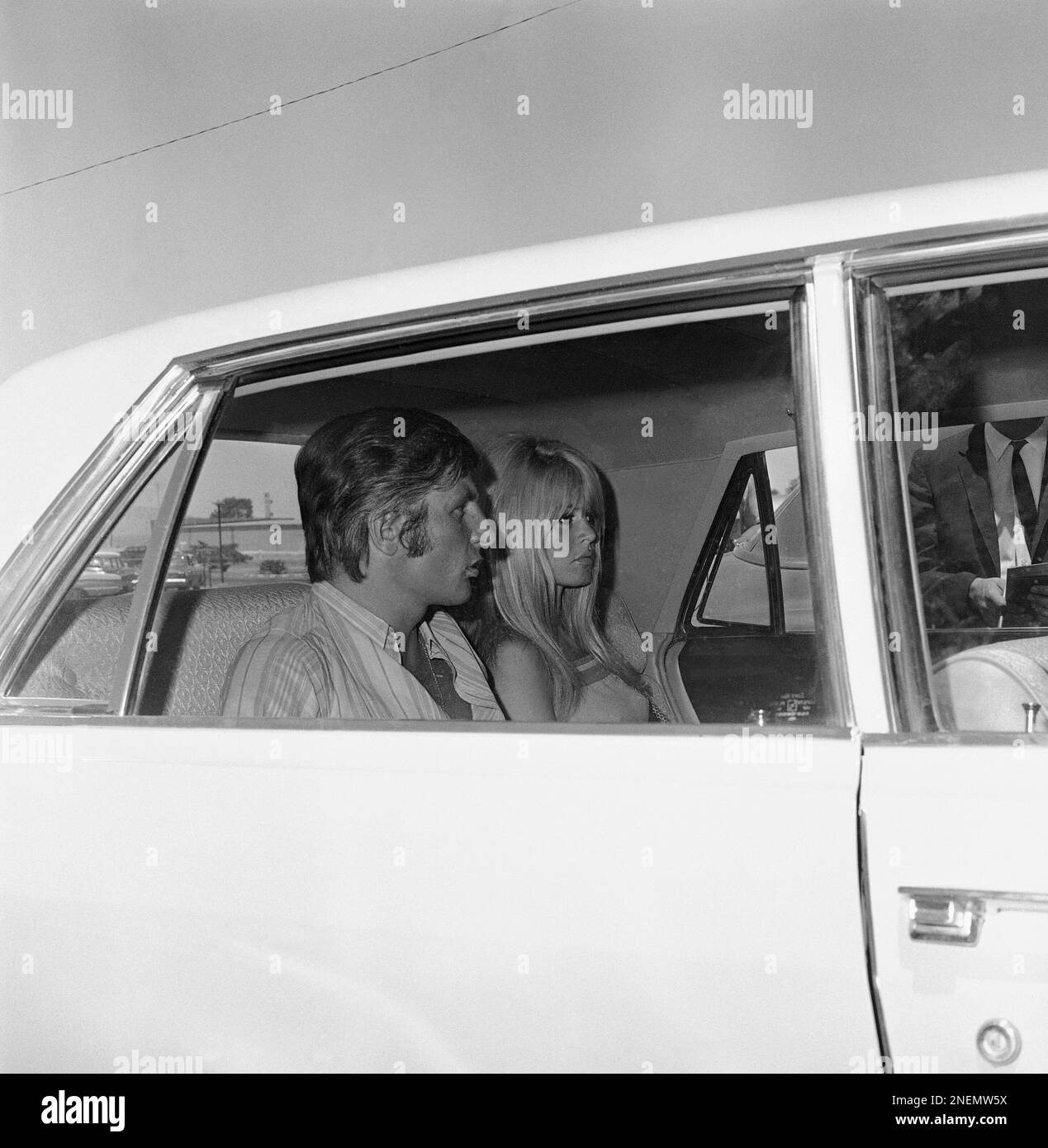 French Actress Brigitte Bardot and her husband, Gunter Sachs, wealthy ...