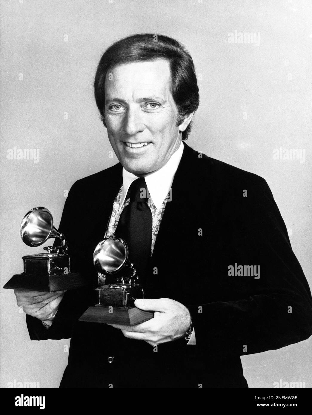Singer Andy Williams in February 1976. (AP Photo Stock Photo - Alamy