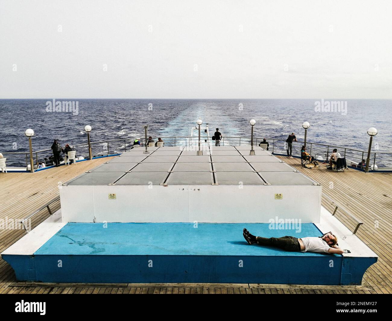Mediterranean, GNV ferry from Genoa to Tangier Stock Photo - Alamy