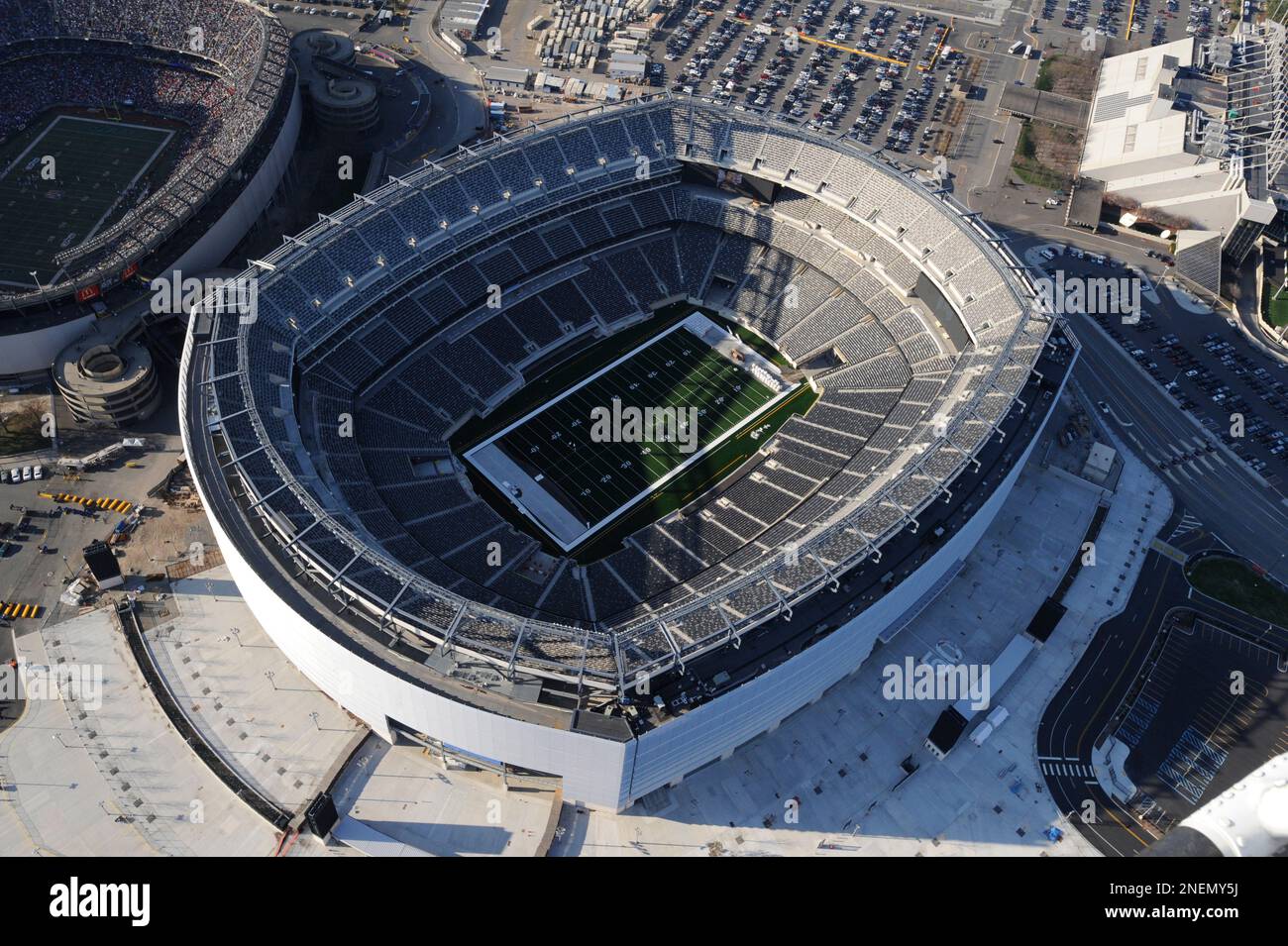 The new football stadium is seen Sunday, Nov. 29, 2009, in East ...