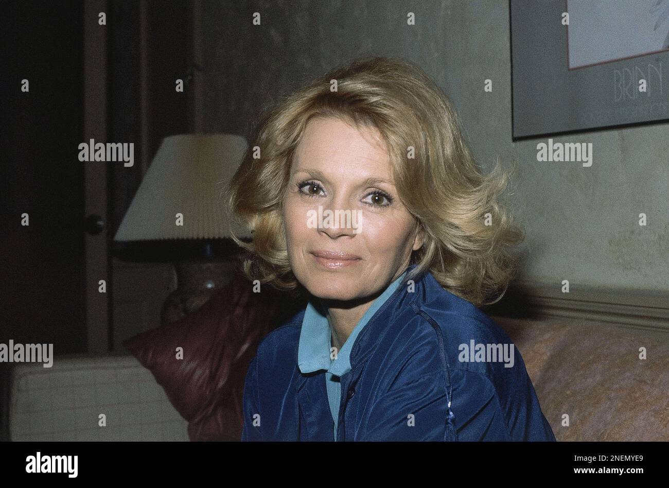 Head and shoulder shots of actress Angie Dickinson, Jan. 8, 1982. (AP ...