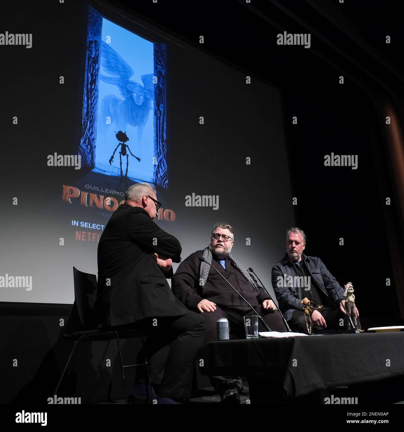 Guillermo del toro and mark gustafson hi-res stock photography and ...