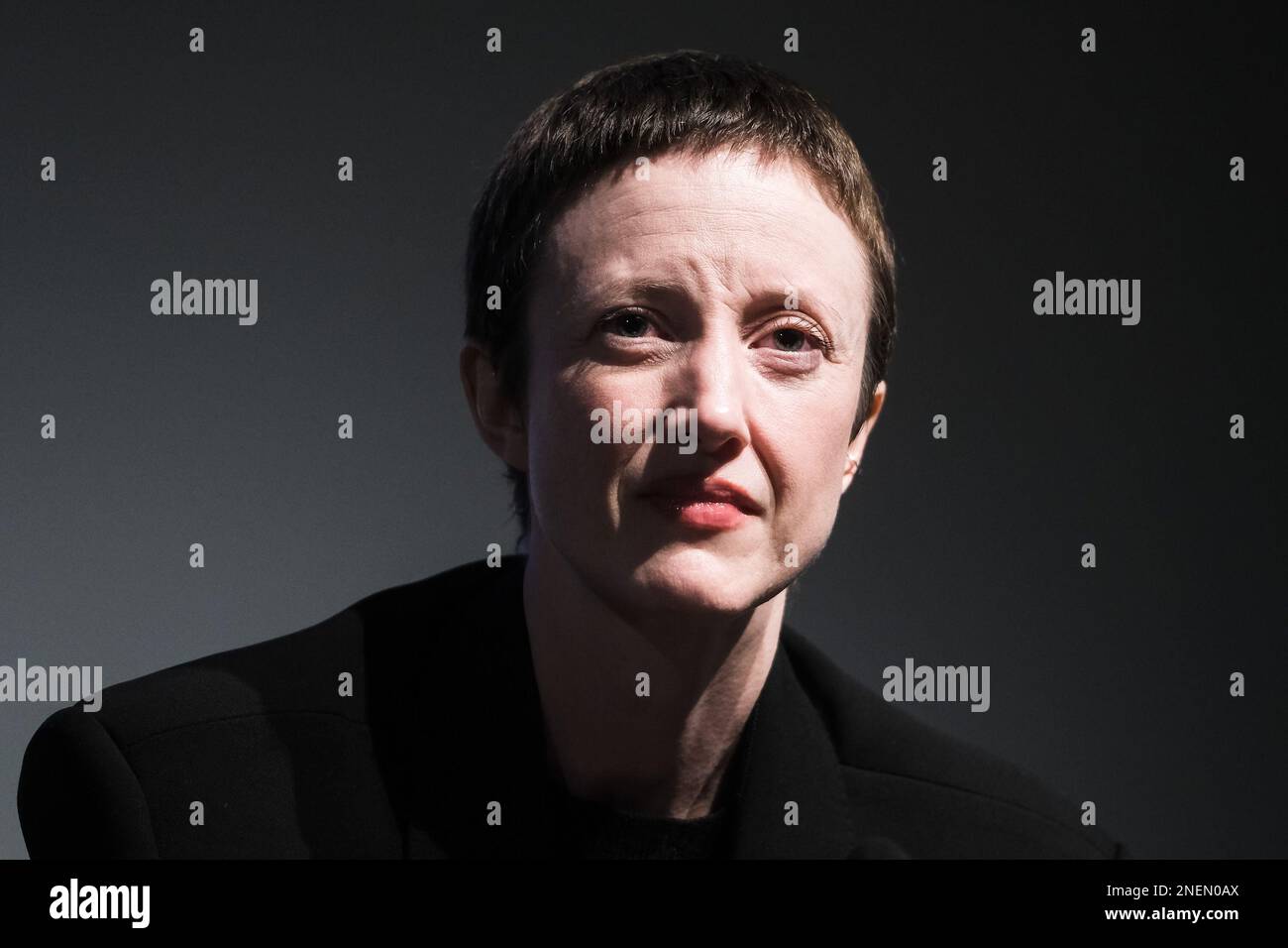 Andrea riseborough and mark kermode hi-res stock photography and images ...