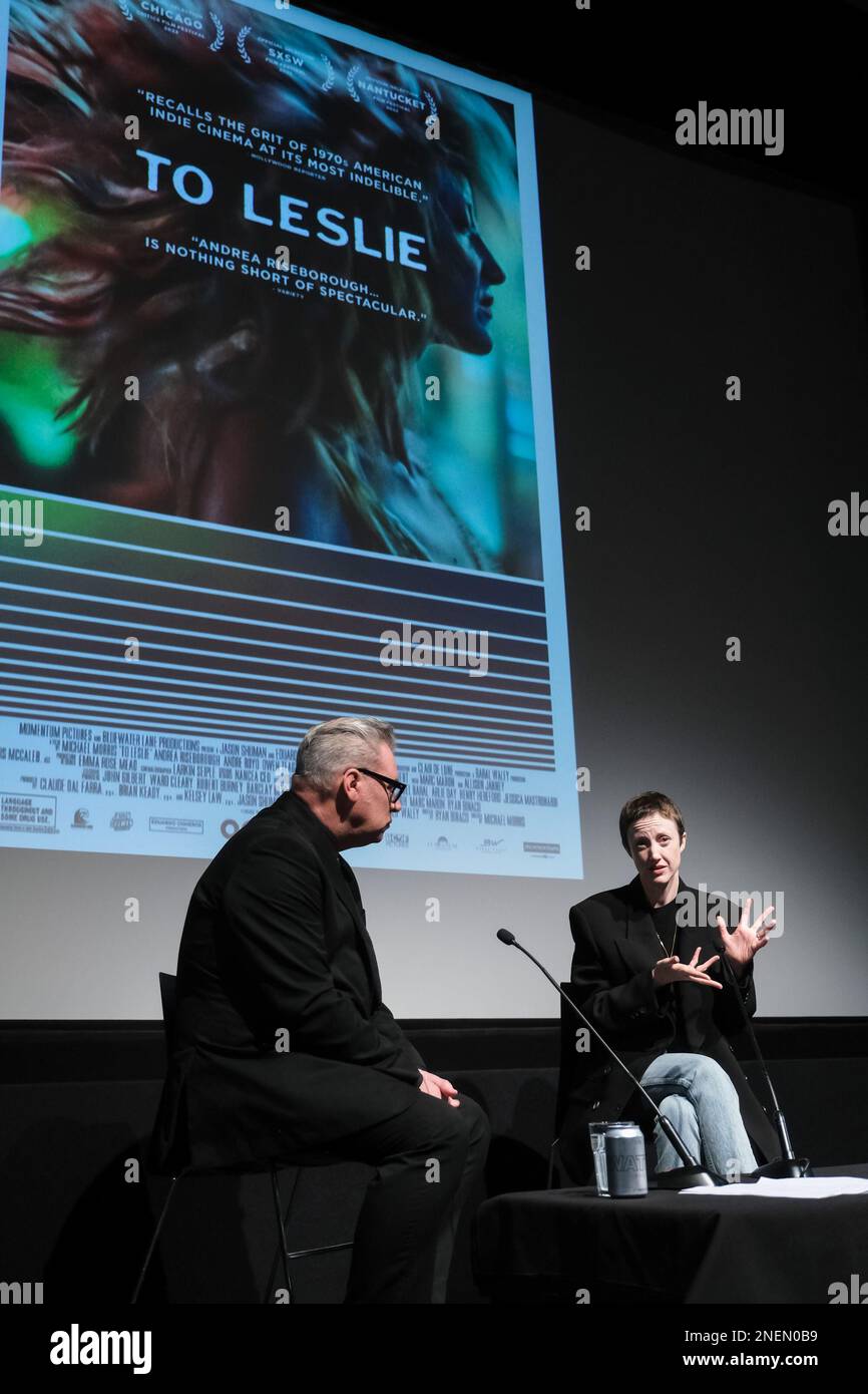 Mark kermode and andrea riseborough hi-res stock photography and images ...