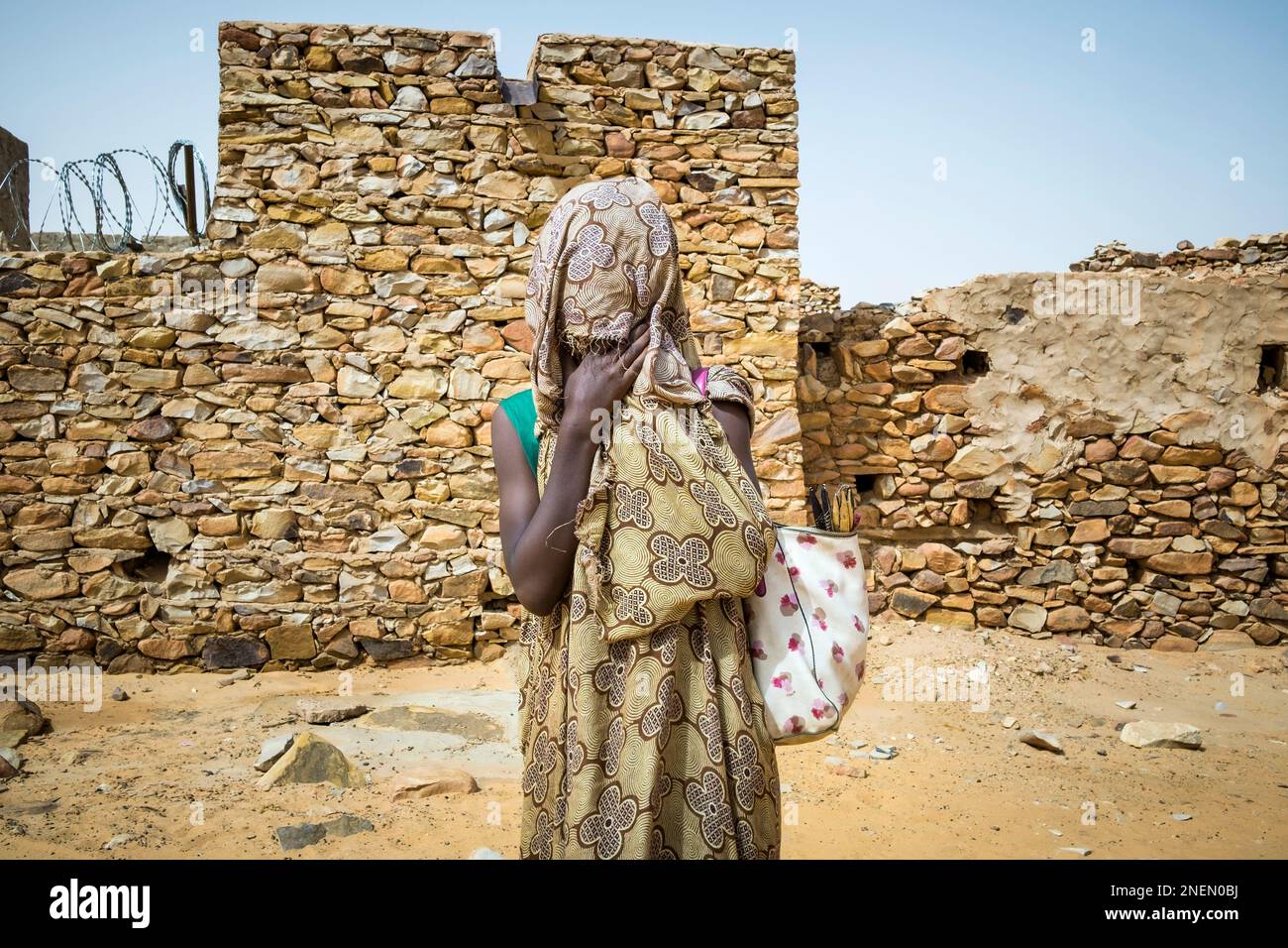 Mauritania, Chinguetti, woman Stock Photo - Alamy