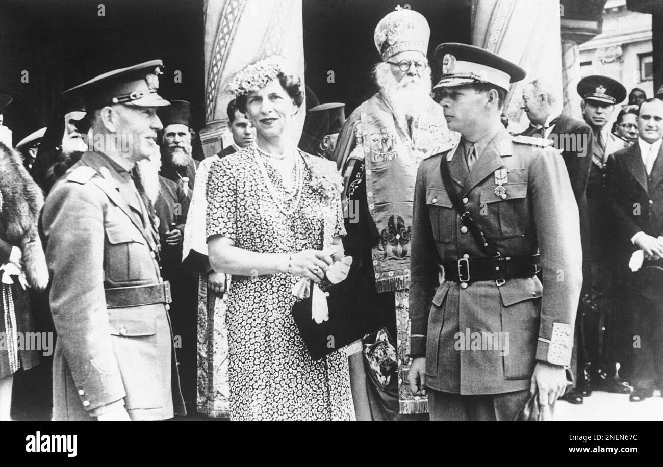 After years of exile Queen Helen of Roumania is back again in Bucharest ...