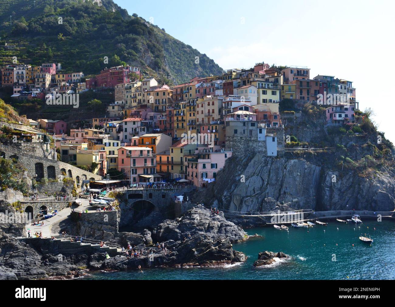 Monterosso in the Cinque Terre coastal area, Italy Stock Photo - Alamy