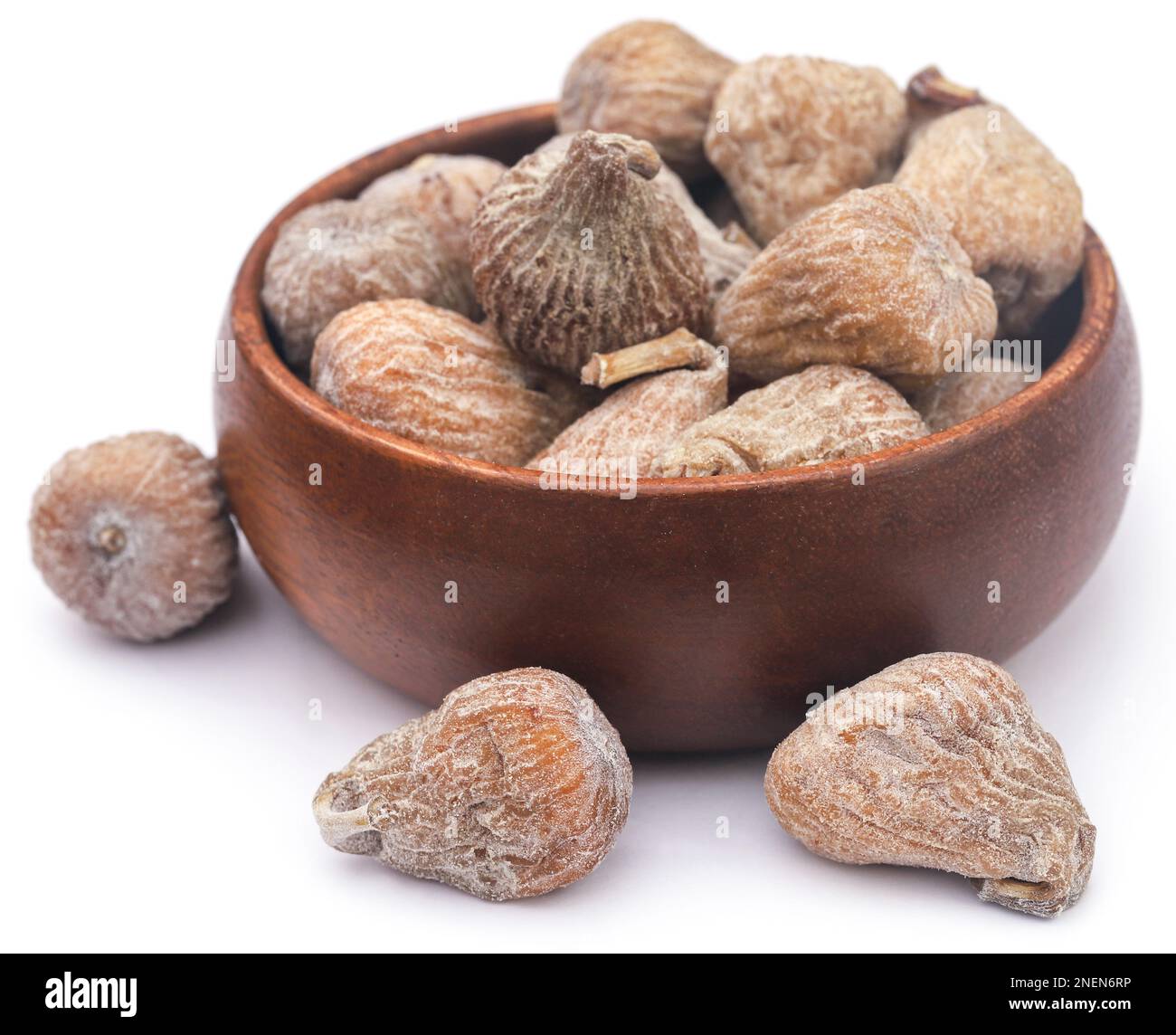 Dried fig fresh and organic over white background Stock Photo - Alamy