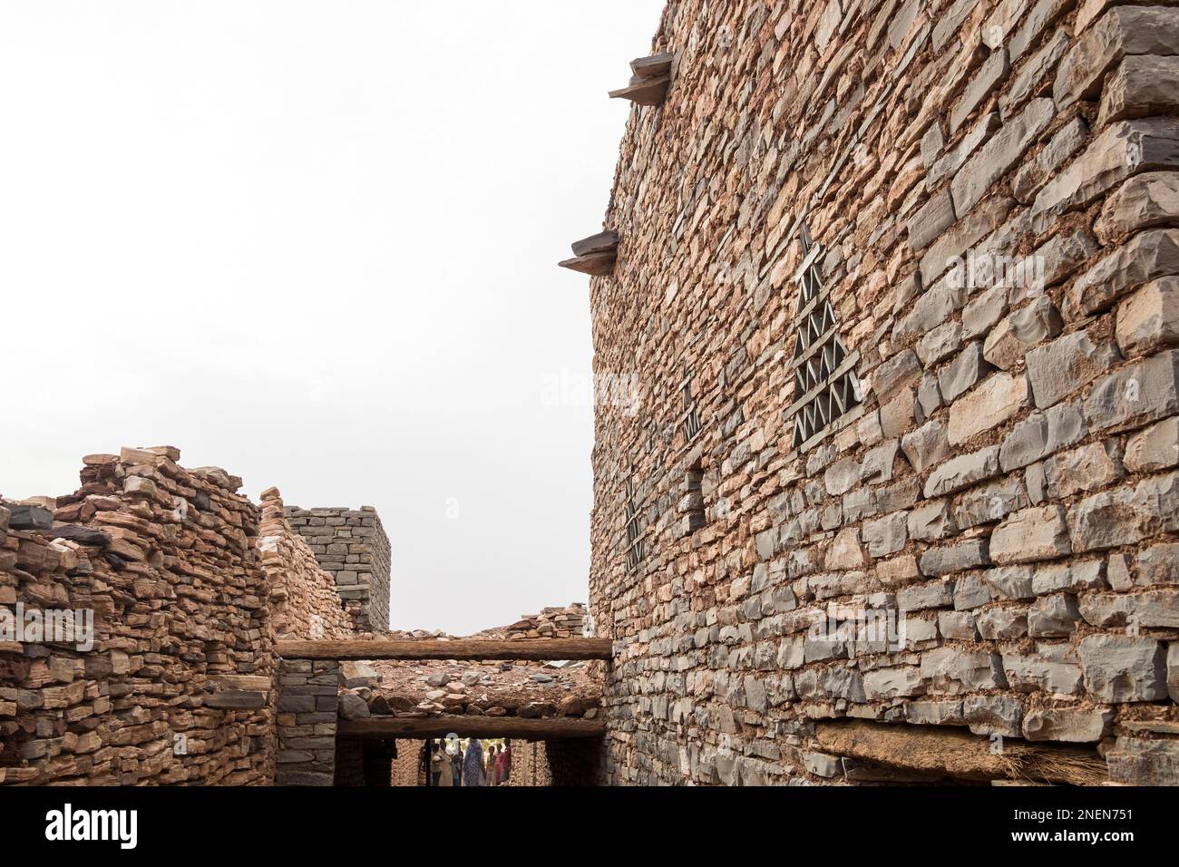 Mauritania, Tichitt, traditional architecture Stock Photo - Alamy
