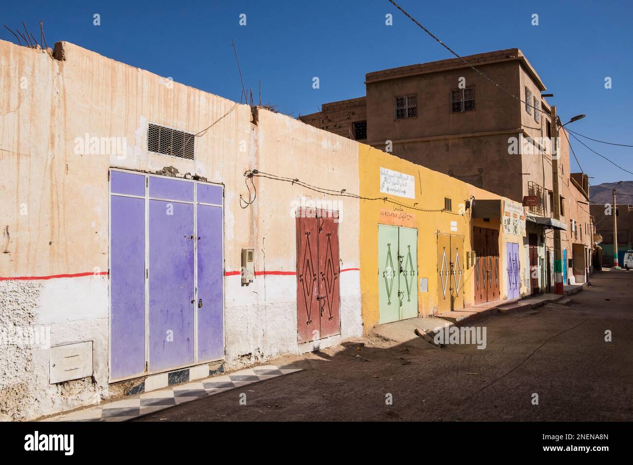 Morocco, Akka, traditional house Stock Photo - Alamy