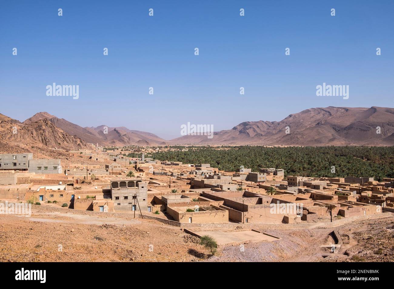 Morocco, Akka, old ksar Stock Photo - Alamy