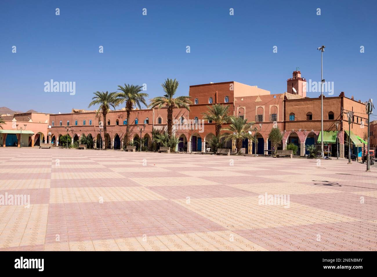 Morocco, Tata, town center Stock Photo - Alamy