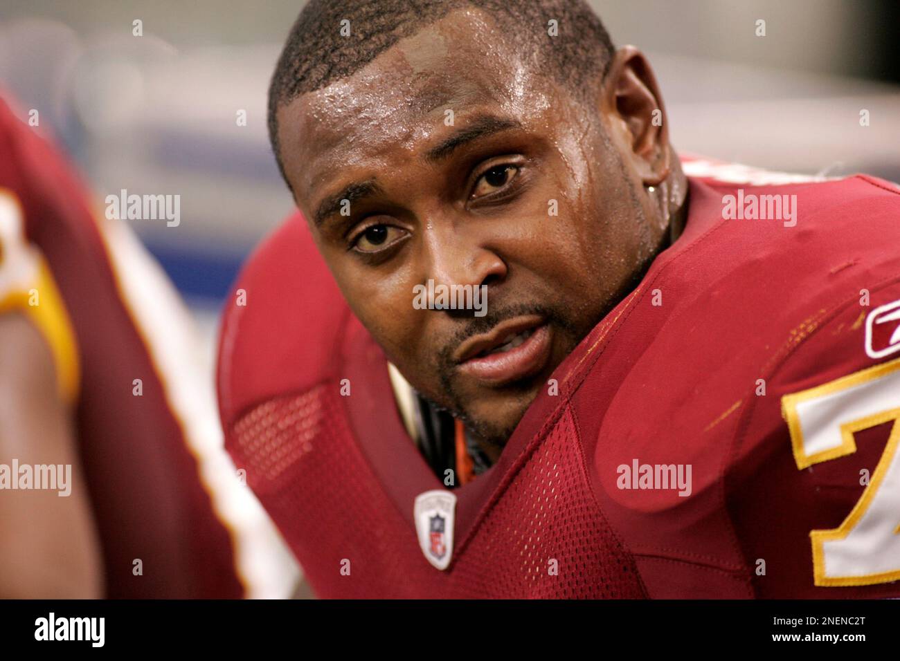 Washington Redskins defensive end Jeremy Jarmon during an NFL football ...