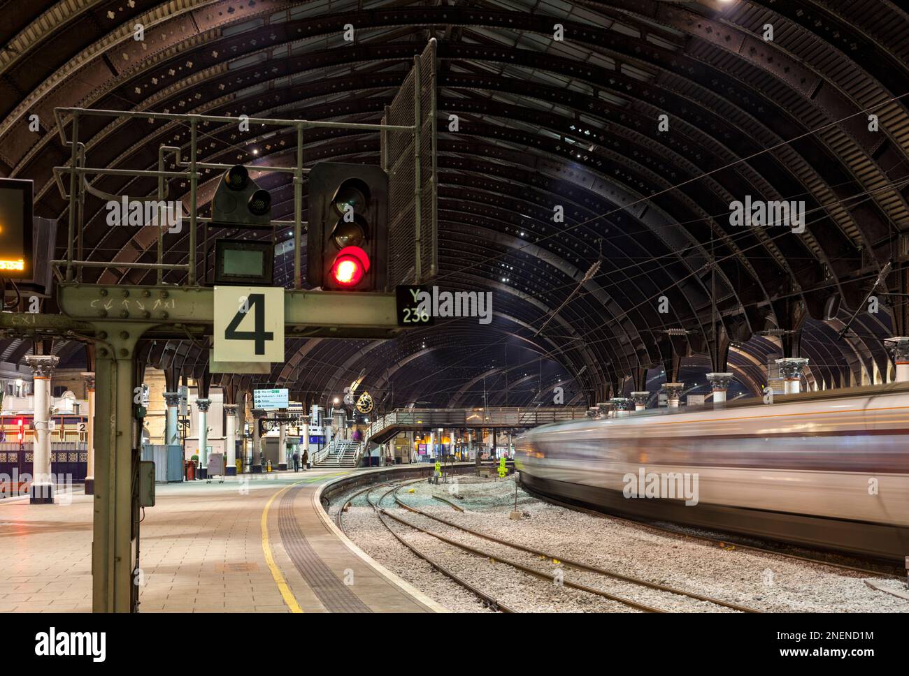 London North Eastern railway Hitachi AT300 class 801 bi mode train ...