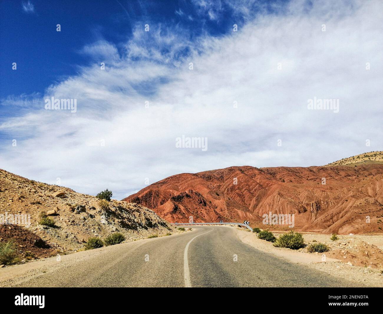 Morocco, Atlas, road from Ouarzazate to Marrakech Stock Photo - Alamy