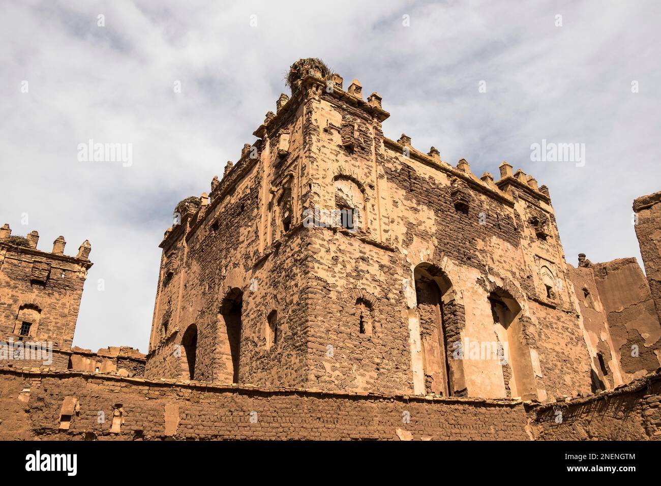 Morocco, Kasbah Telouet Stock Photo - Alamy