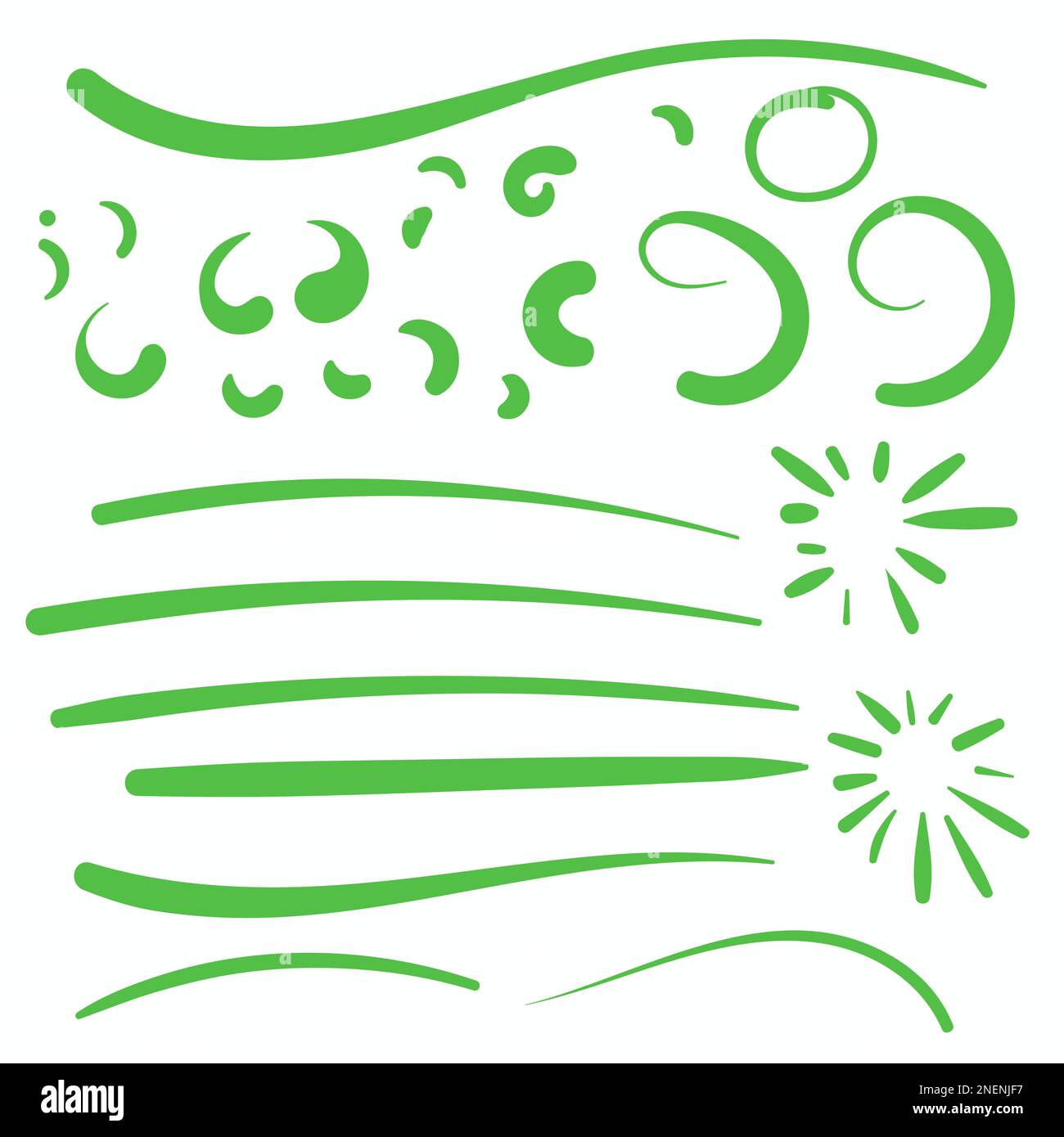 Green Swirls Swash Logo Ornament Design Stock Vector Image & Art - Alamy