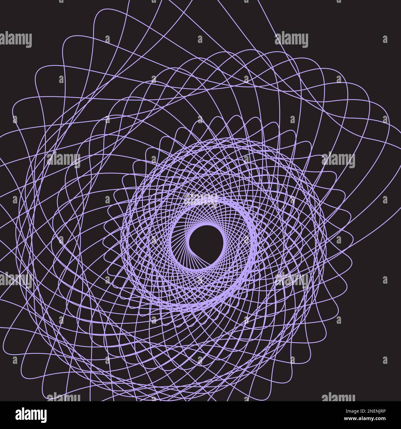 Purple Swirls Swoosh Marks with Vector Hand Drawn Highlighter Accent ...