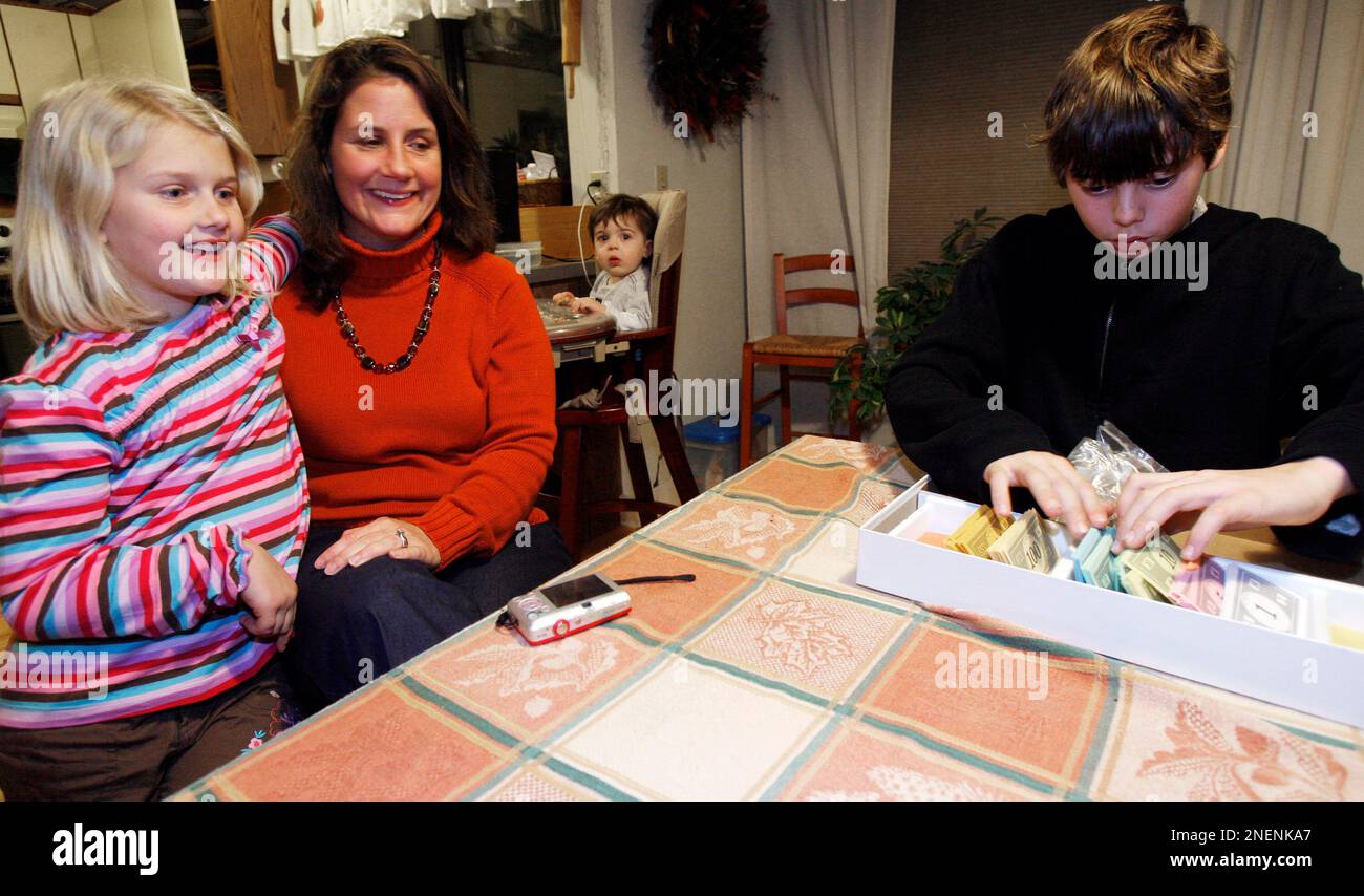 This Nov. 17, 2009 photo shows Betsy Charlesworth, second from left ...