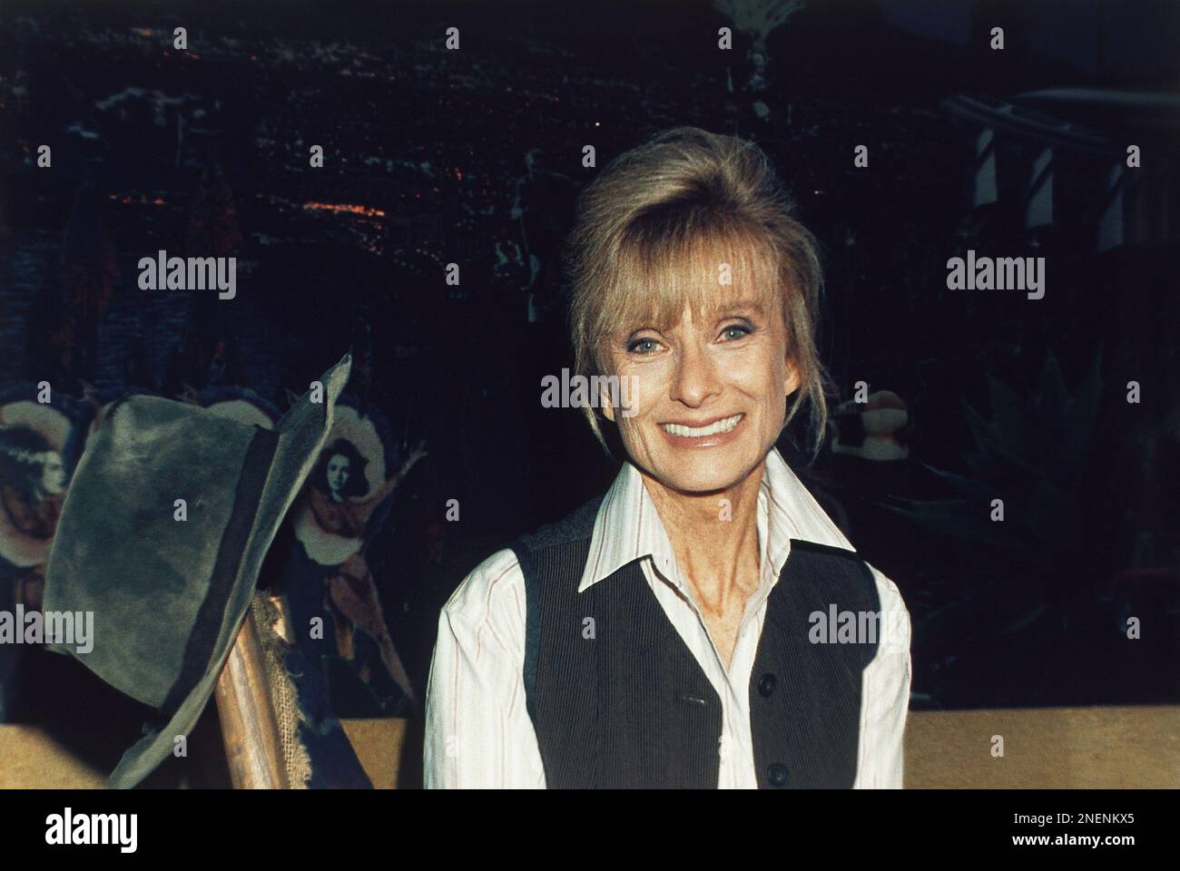 Actress Cloris Leachman in October 1993. (AP Photo Stock Photo - Alamy